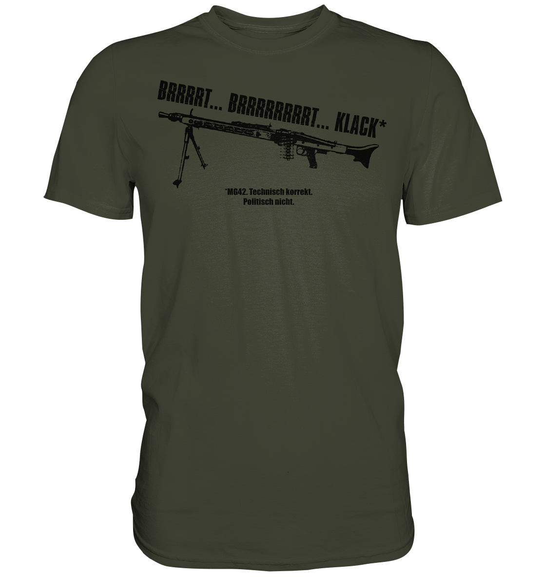 BRRRT MG3 - Premium Shirt – Feldschmiede®
